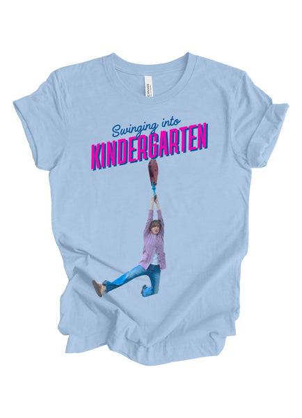 Swinging into Kindergarten Graphic Tee - ILS – Foxtail Lilies